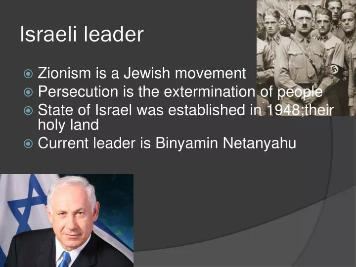 PPT - Israeli leader PowerPoint Presentation, free download - ID:3177476