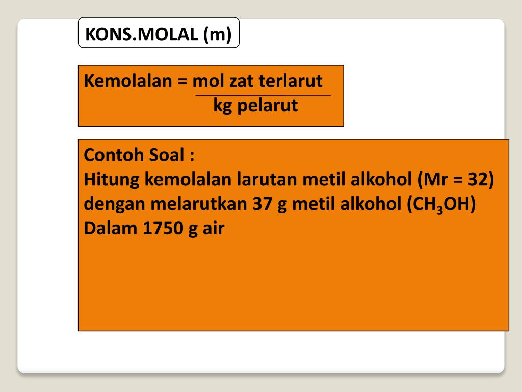 PPT - Stoikiometri Larutan + Koloid PowerPoint Presentation, free ...