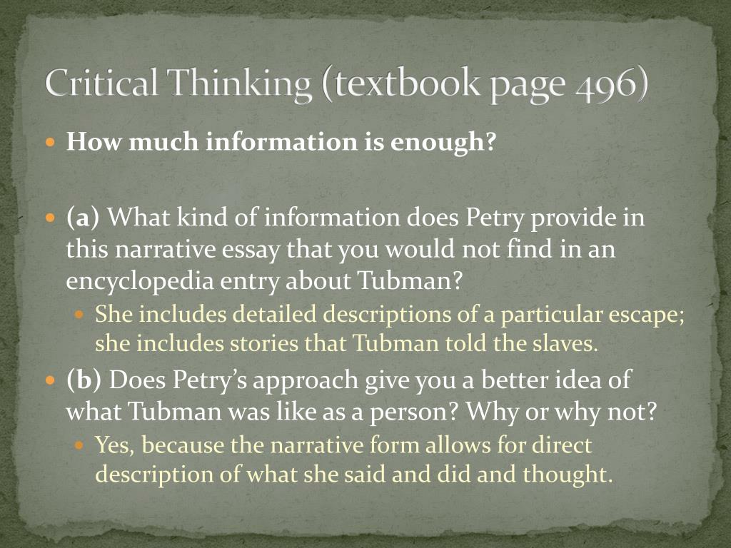 PPT - from Harriet Tubman: Conductor on the Underground Railroad ...