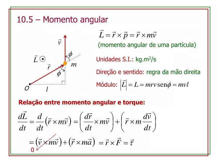 PPT - 10.5 – Momento angular PowerPoint Presentation, free download ...