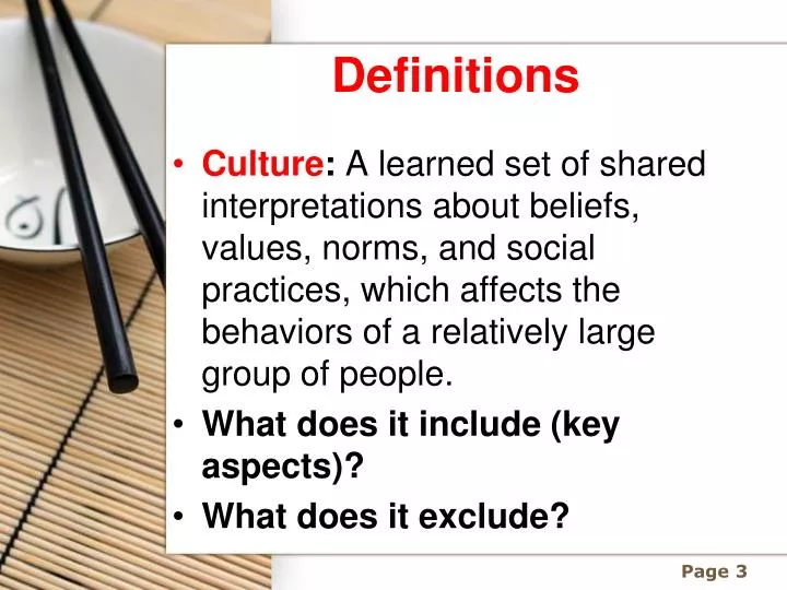 PPT - Definitions PowerPoint Presentation, free download - ID:3180054