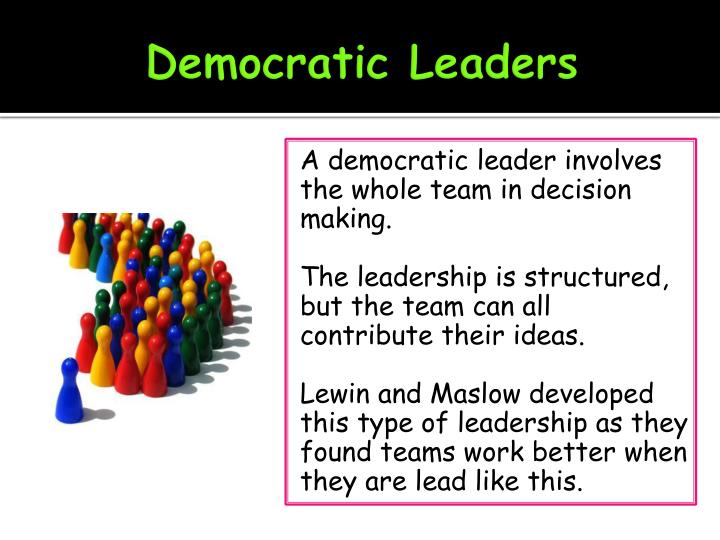 PPT - The Styles of Leadership and t he Role of a Team Leader ...