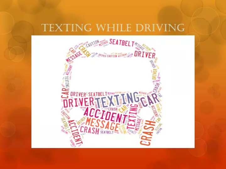 PPT - Texting while Driving PowerPoint Presentation, free download - ID:3181275