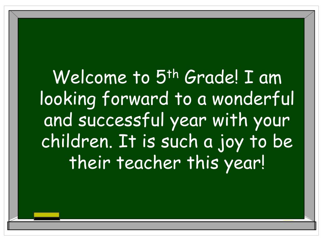 PPT - Welcome to Room 26 Back to School Night PowerPoint Presentation ...