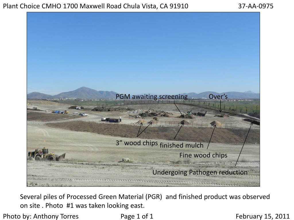 PPT - Plant Choice CMHO 1700 Maxwell Road Chula Vista, CA 91910 37-AA ...