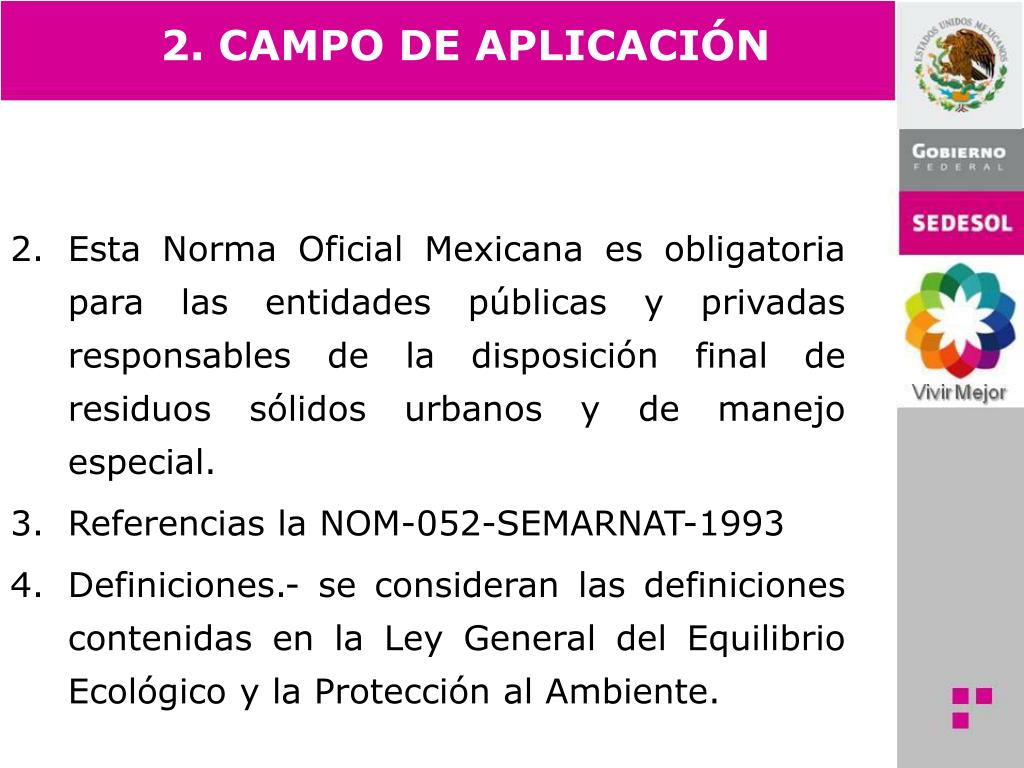 Ppt Nom 083 Semarnat 2003 Powerpoint Presentation Free Download Id