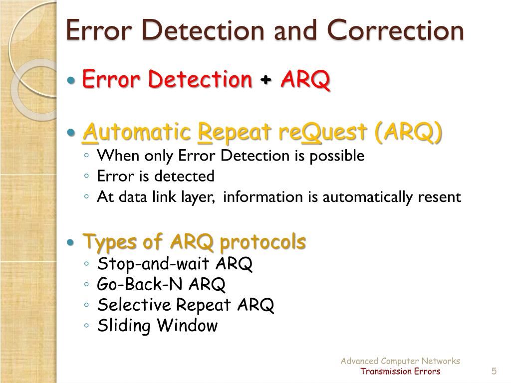 Ppt Transmission Errors Error Detection And Correction Powerpoint Presentation Id3183605 0863