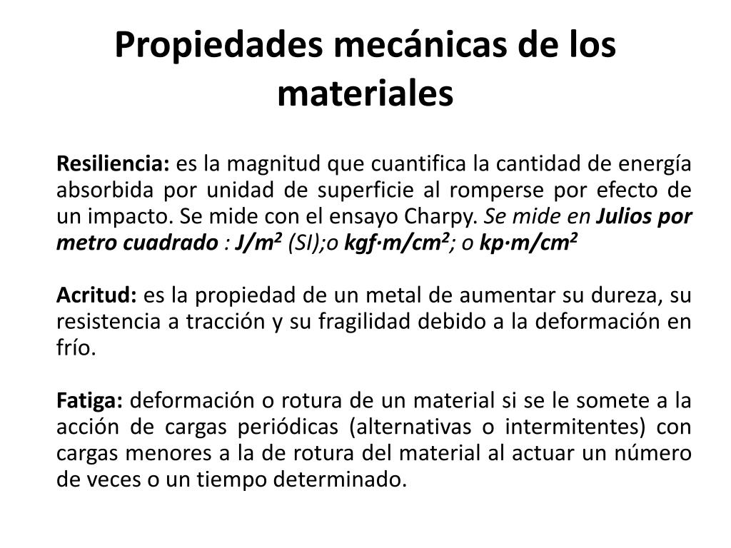 PPT - Propiedades mecánicas de los materiales PowerPoint Presentation ...