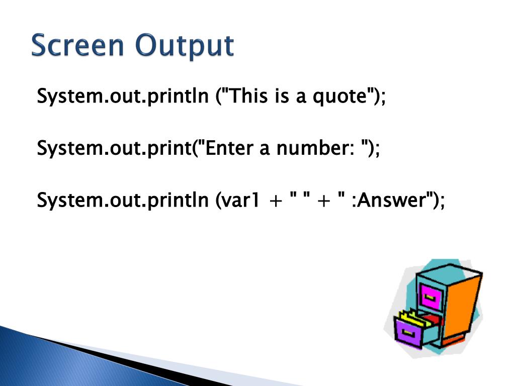 PPT - Reading and Writing Files in JAVA PowerPoint Presentation, free ... PPT - Reading and Writing Files in JAVA PowerPoint Presentation, free ...