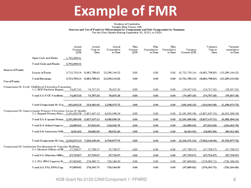 PPT - ADB Grant 0133-CAM: Public Financial Management in Rural ...