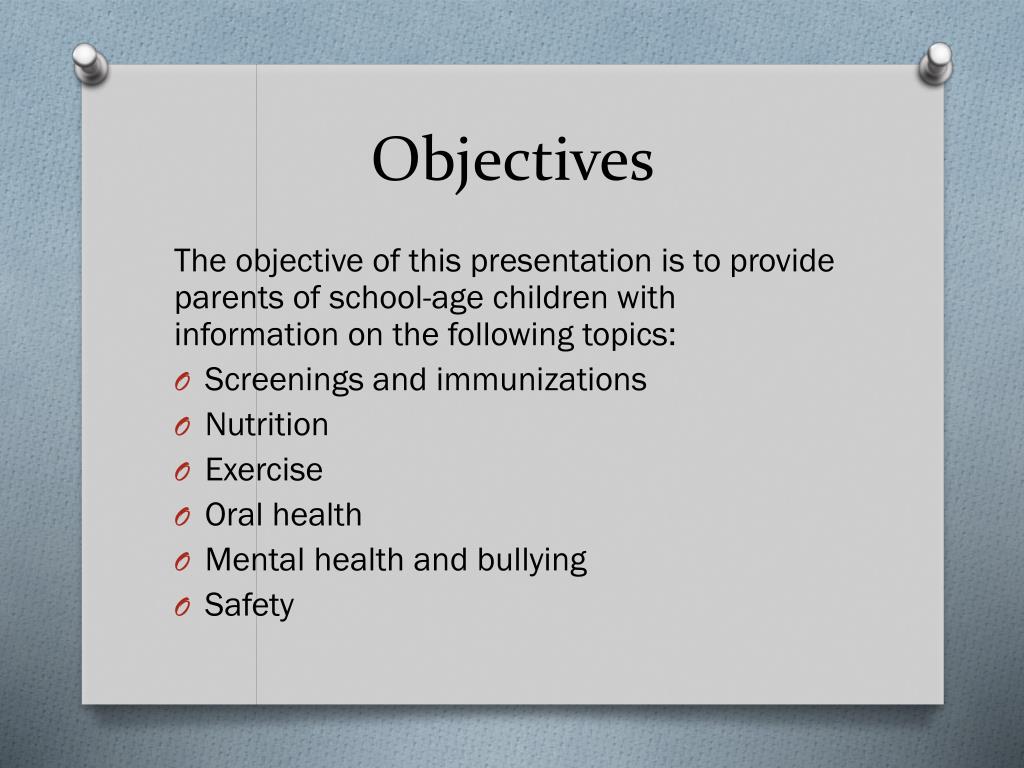PPT - Health promotion of the school-aged child PowerPoint Presentation ...