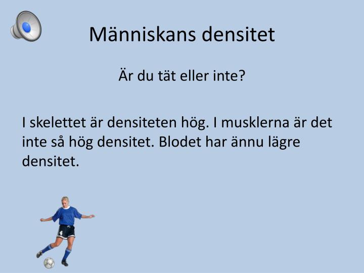 PPT - DENSITET PowerPoint Presentation - ID:3185281
