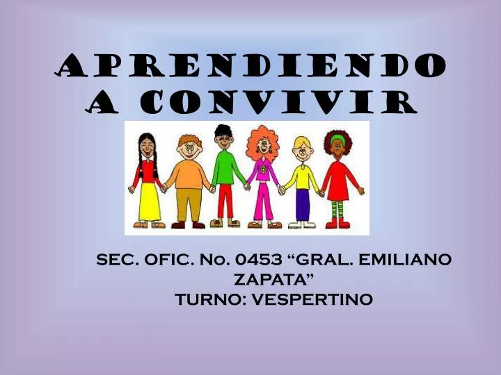 PPT - APRENDIENDO A CONVIVIR PowerPoint Presentation, free download ...