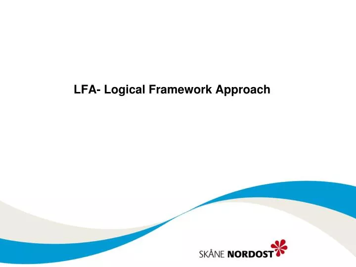 Ppt Lfa Logical Framework Approach Powerpoint Presentation Free