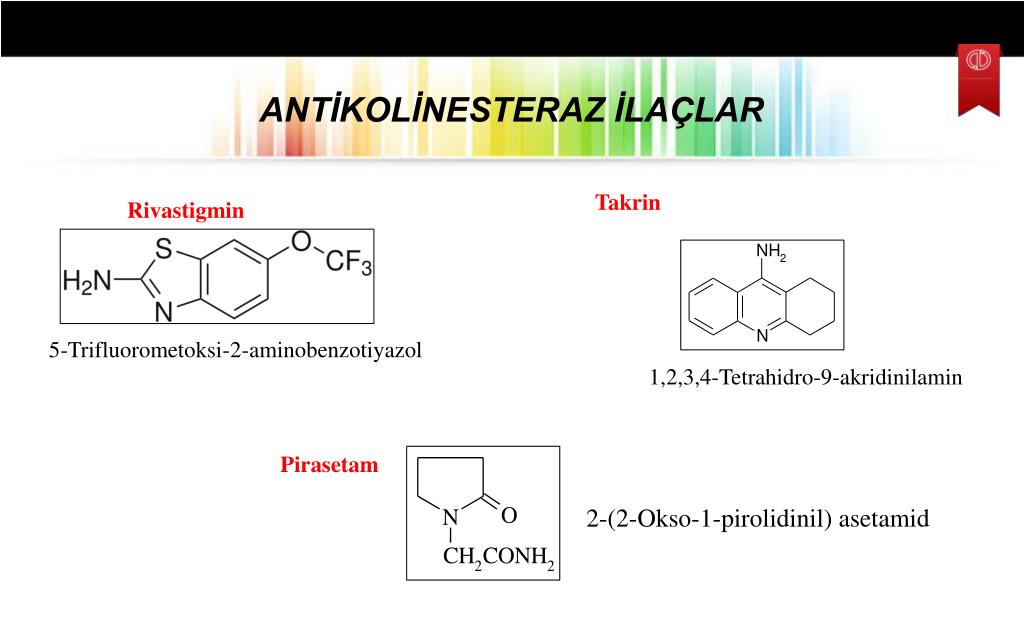 PPT - FARMASÖTİK KİMYA II AntiAlzheimer-AntiParkinson İlaçlar ...