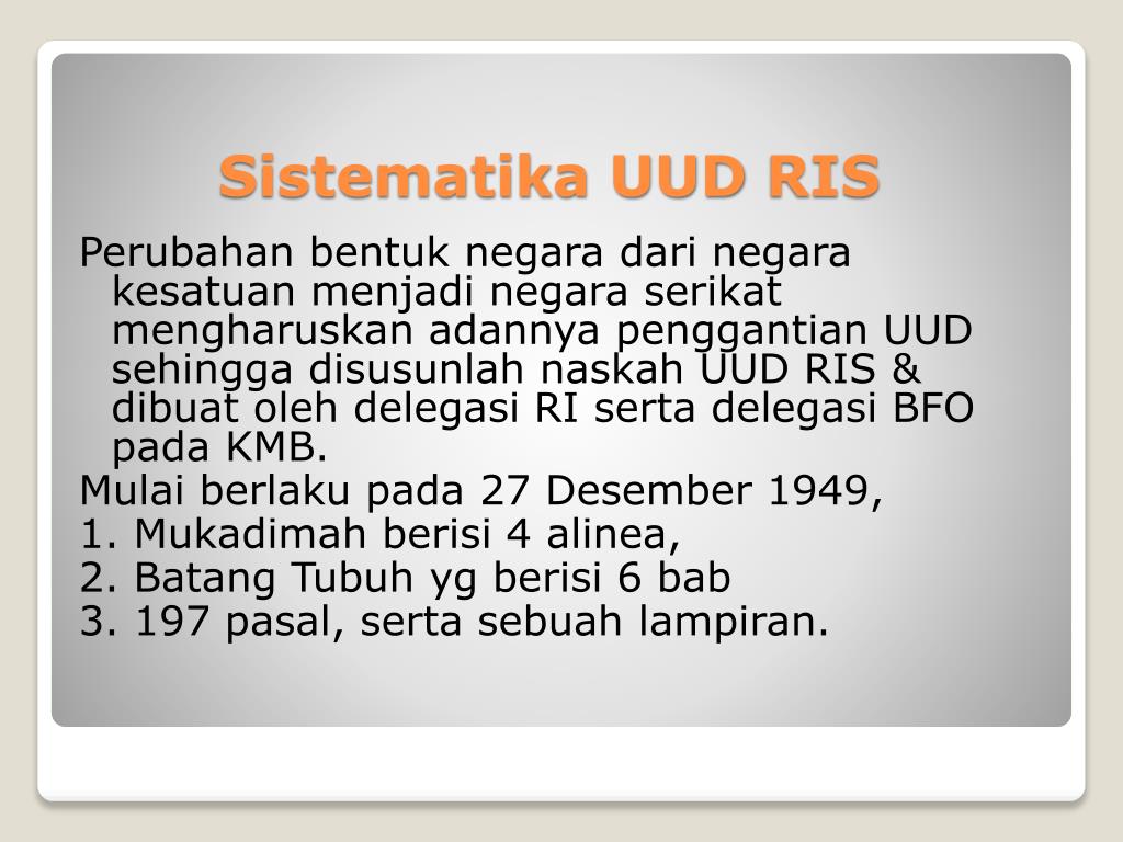 Ppt Uud Ris 1949 1950 Powerpoint Presentation Free Download Id3189043