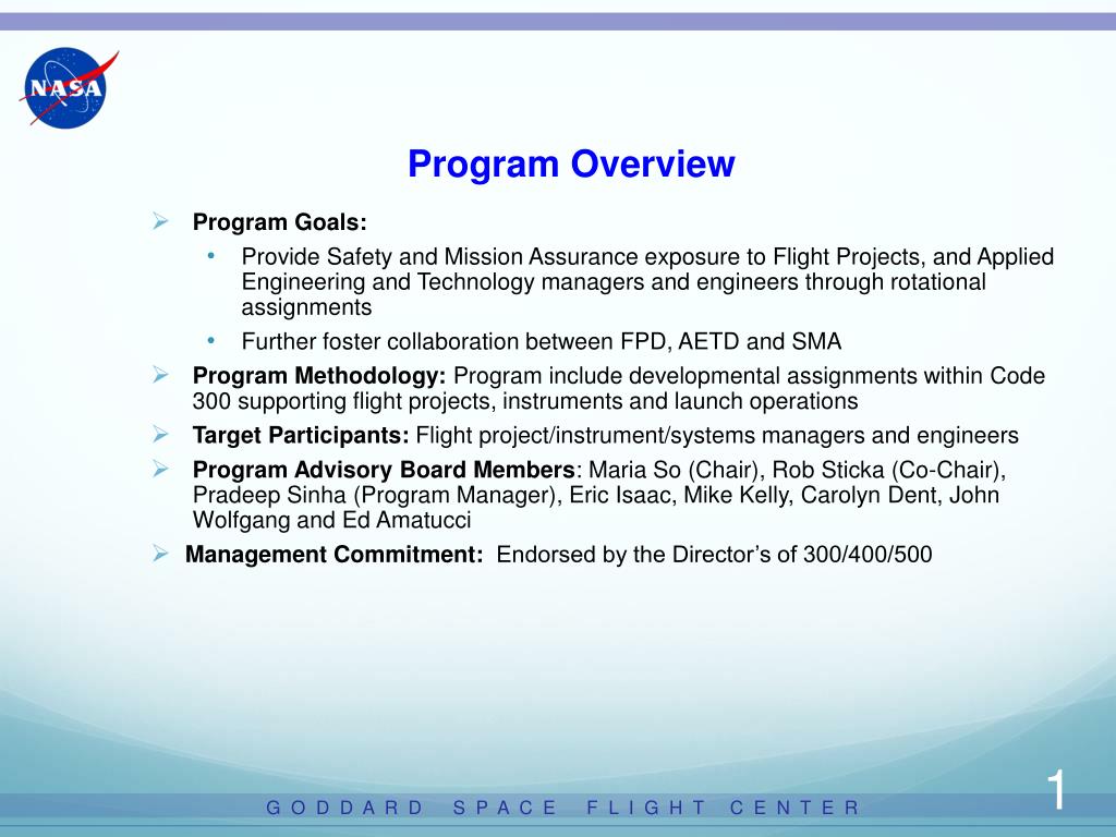 PPT - SAFETY AND MISSION ASSURANCE ROTATIONAL TRAINING November 9, 2011 ...