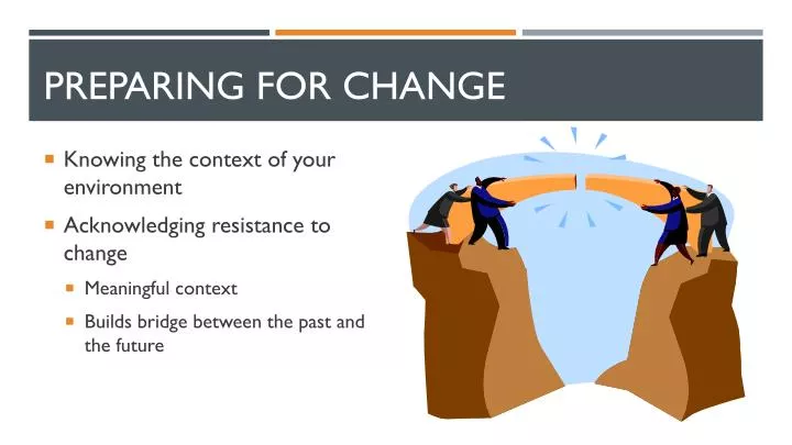 PPT - Preparing For Change PowerPoint Presentation, free download - ID ...