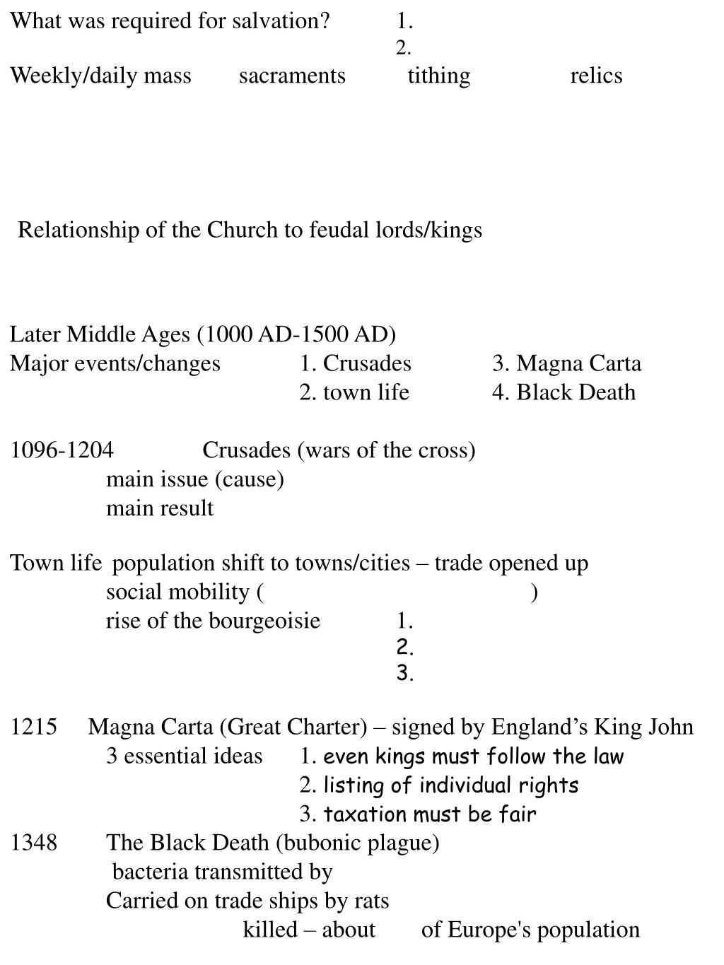 PPT - MIDDLE AGES / PRE-RENAISSANCE Middle Ages (AKA medieval times ...