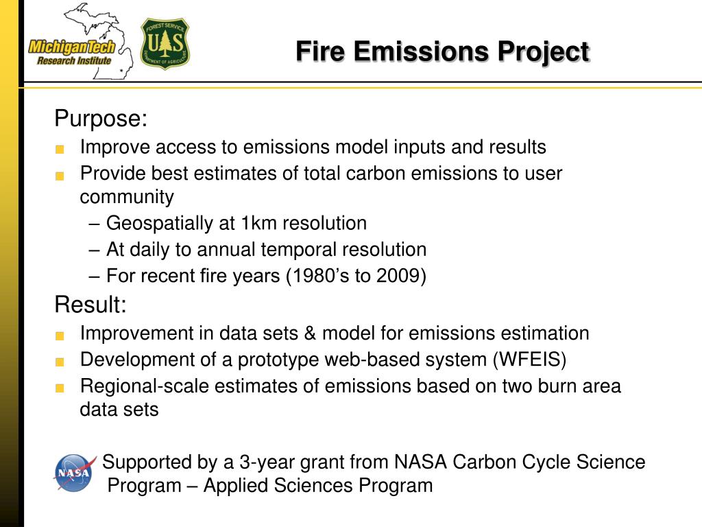 PPT - Wildland Fire Emissions Information System: Mapping Fire ...