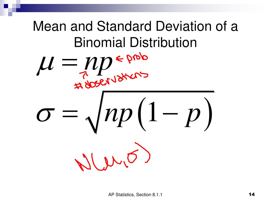 Ppt Section 8 1 Binomial Distributions Powerpoint Presentation Free