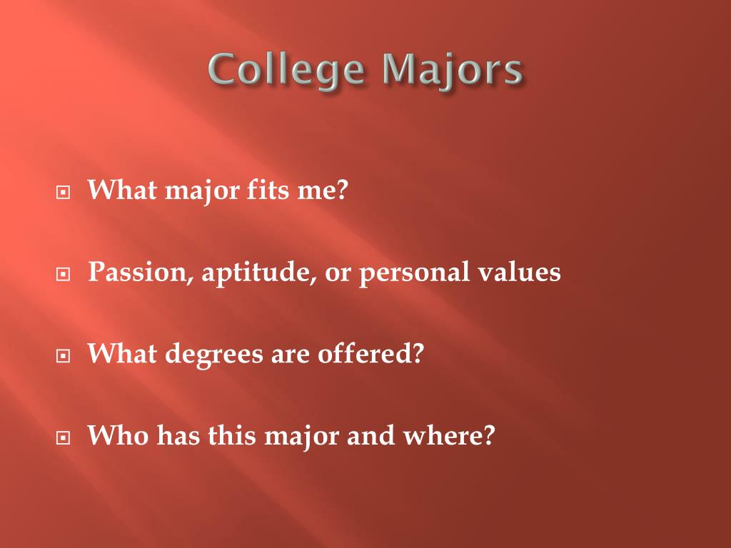 PPT - Navigate Your College Major and Career Path PowerPoint ...