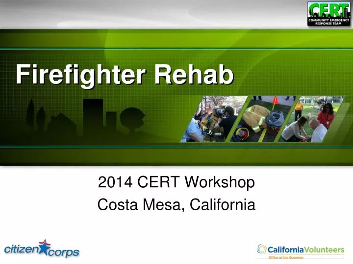 PPT - Firefighter Rehab PowerPoint Presentation, free download - ID:3190616