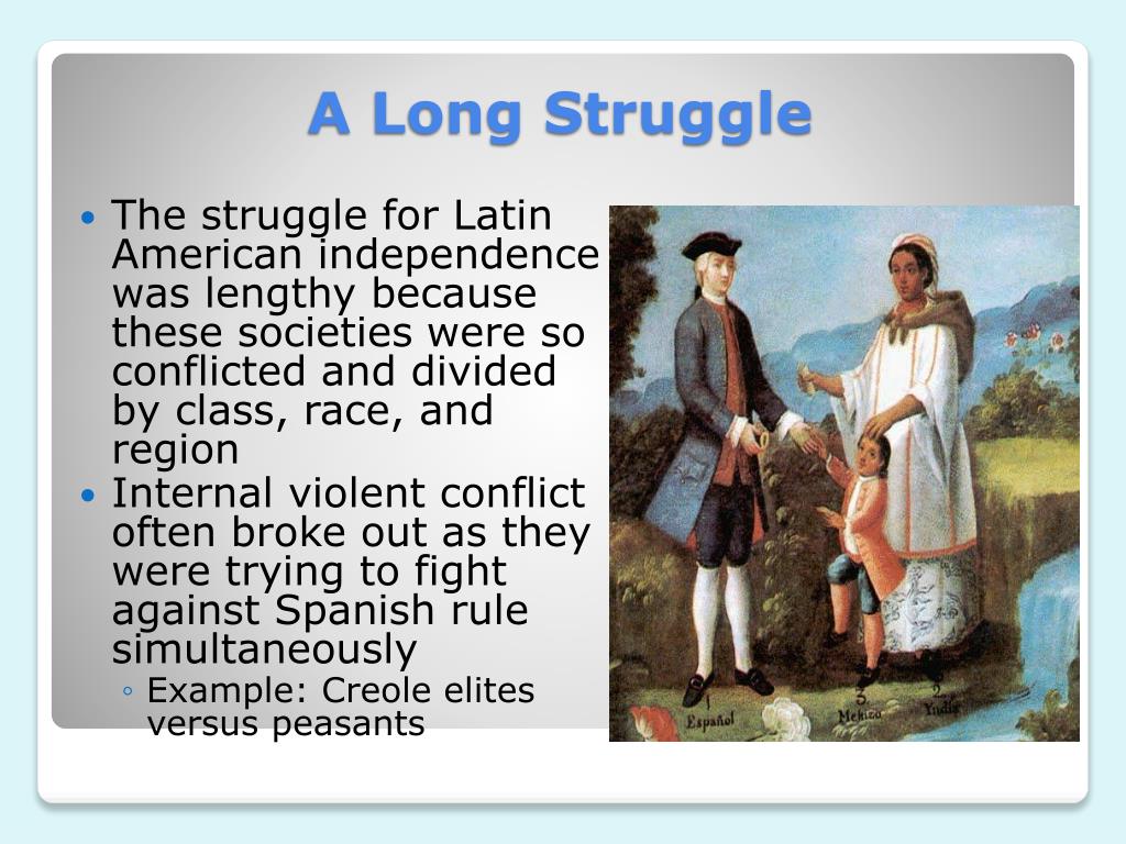 PPT - Spanish American Revolutions (1810 – 1825) PowerPoint ...