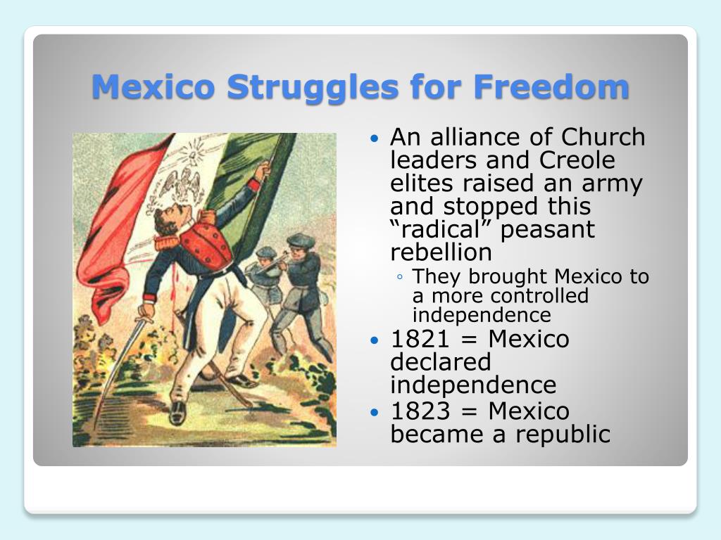 PPT - Spanish American Revolutions (1810 – 1825) PowerPoint ...