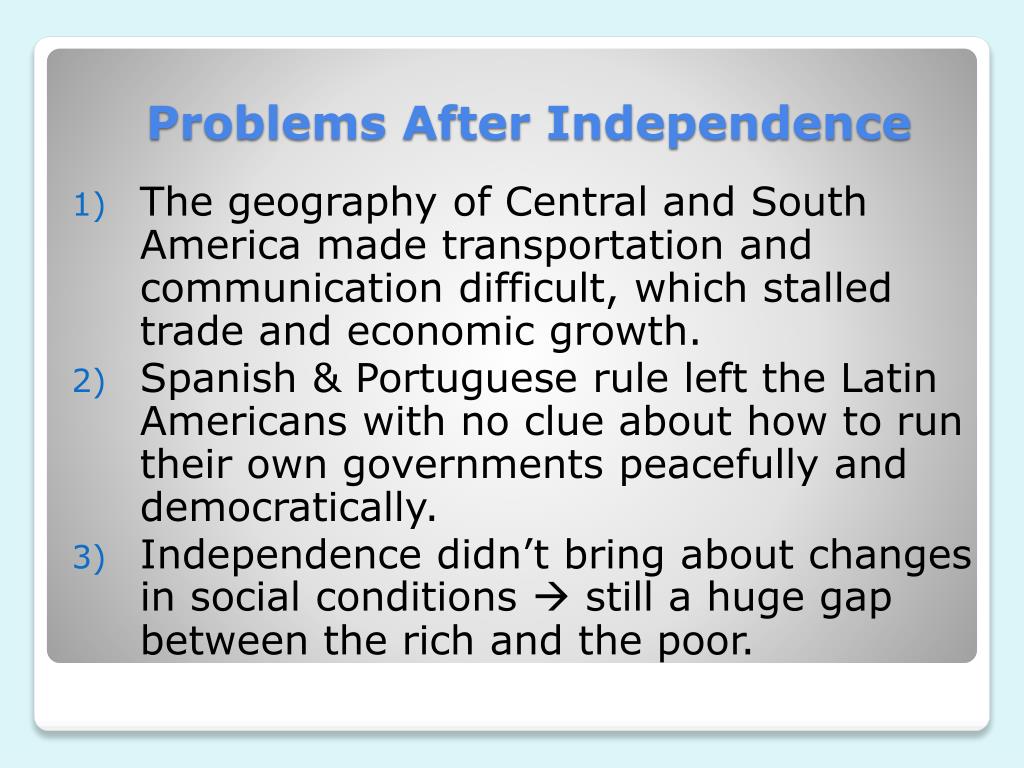PPT - Spanish American Revolutions (1810 – 1825) PowerPoint ...