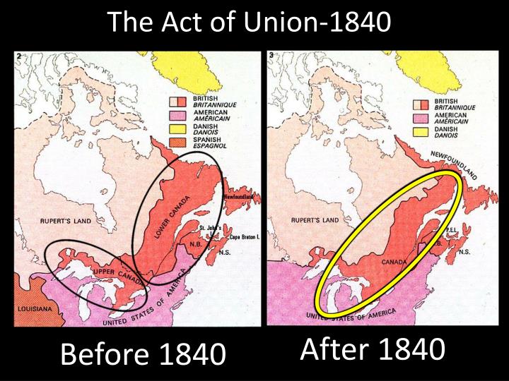 PPT - The Act of Union -1840 PowerPoint Presentation - ID:3191030