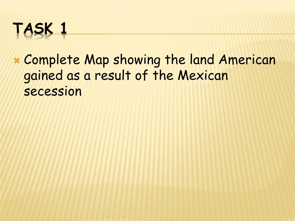 PPT - Westward expansion –Texas, Manifest Destiny and the Mexican War ...