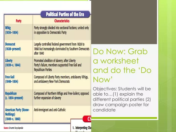 PPT - Do Now: Grab a worksheet and do the ‘Do Now’ PowerPoint ...