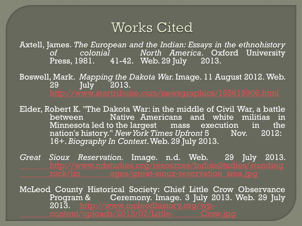 PPT - The Dakota War of 1862 PowerPoint Presentation, free download ...