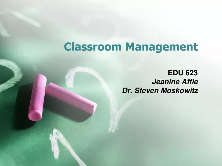 PPT - Classroom Management PowerPoint Presentation, free download - ID ...