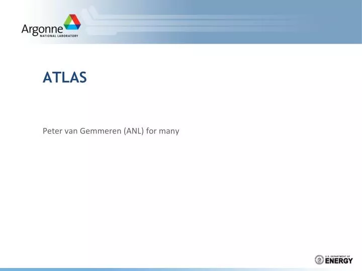PPT - ATLAS PowerPoint Presentation, free download - ID:3191952