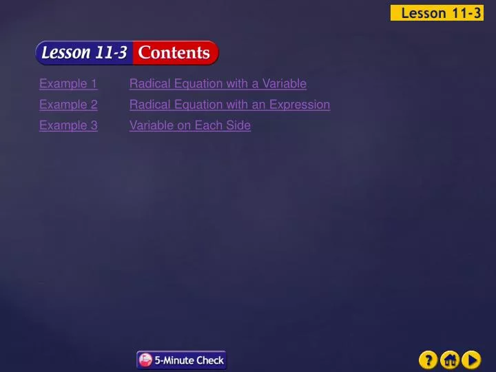 PPT - Lesson 3 Contents PowerPoint Presentation, free download - ID:3191957