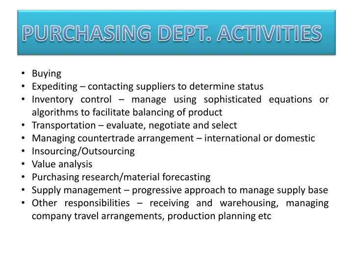 PPT - Purchasing Procedures PowerPoint Presentation - ID:3194020
