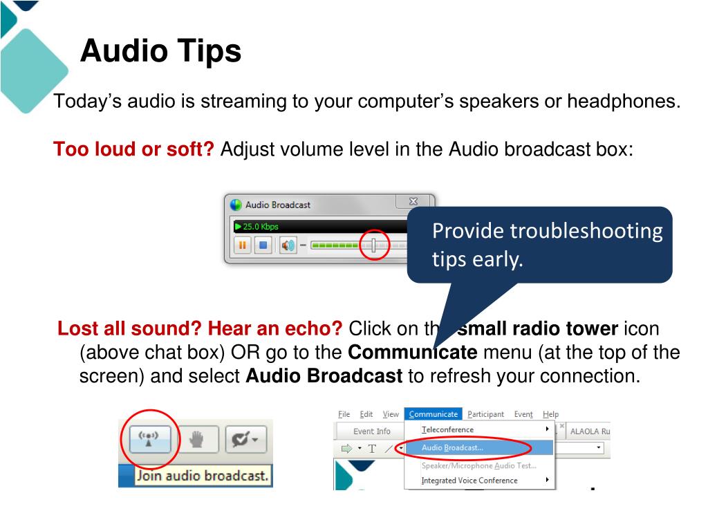 PPT - Webinars: Orientation for Participants Jennifer Peterson petersoj ...