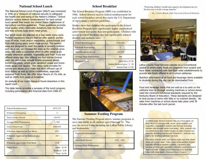 PPT - School Breakfast PowerPoint Presentation, free download - ID:3194490