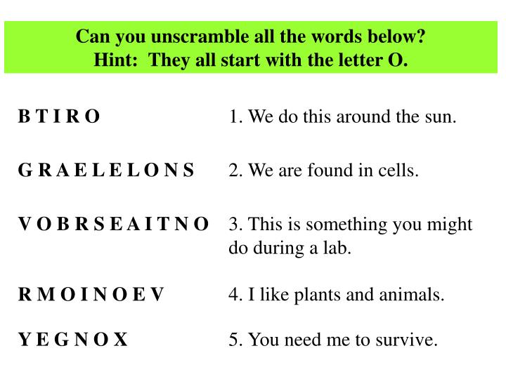 PPT - “O” Words PowerPoint Presentation - ID:3194836