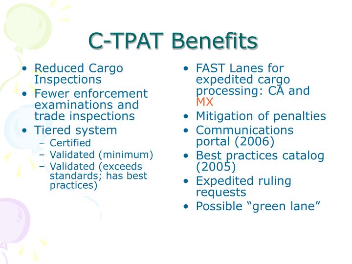 PPT - C-TPAT SECURITY AWARENESS TRAINING PowerPoint Presentation - ID ...