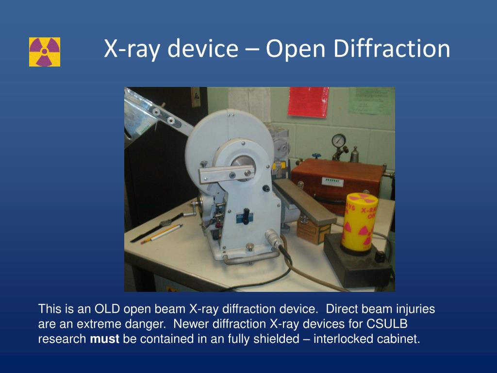 PPT - CSULB Radiation Safety Research X-ray Safety Fundamentals ...