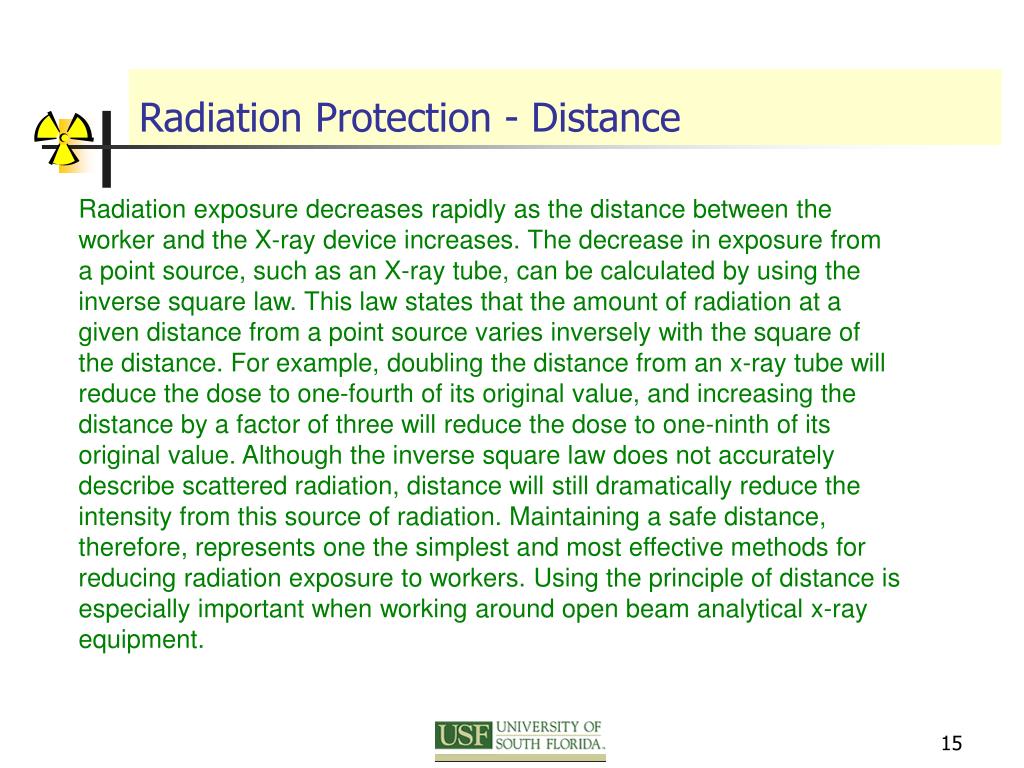 PPT - USF Radiation Safety Research X-ray Safety Fundamentals ...