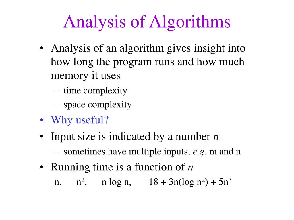 Ppt Cse 326 Data Structures Lecture 2 Analysis Of Algorithms Powerpoint Presentation Id