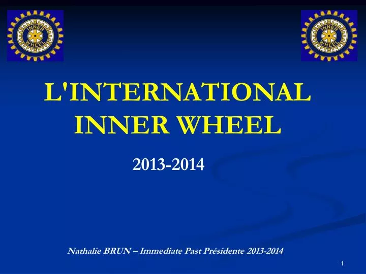 PPT - L'INTERNATIONAL INNER WHEEL PowerPoint Presentation, free ...