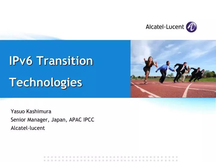 PPT - IPv6 Transition Technologies PowerPoint Presentation, free ...