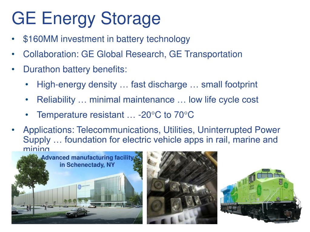 PPT - GE Transportation Solving the world’s toughest transportation ...