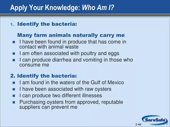 PPT - Apply Your Knowledge: Who Am I? PowerPoint Presentation, free ...