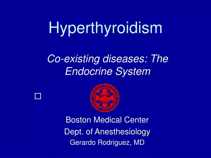 PPT - Hyperthyroidism PowerPoint Presentation, free download - ID:3197111